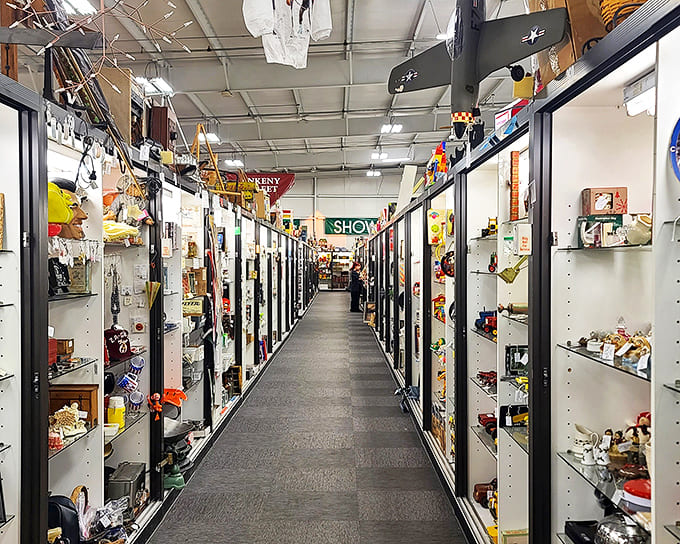 The busy aisles of Brass Armadillo beckons like a siren call to treasure hunters. This isn't your average shopping trip&mdash;it's an expedition.
