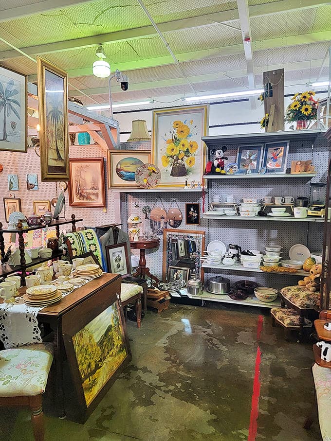 A pastel paradise of vintage kitchenware that would make Martha Stewart swoon and your Instagram followers double-tap with envy.