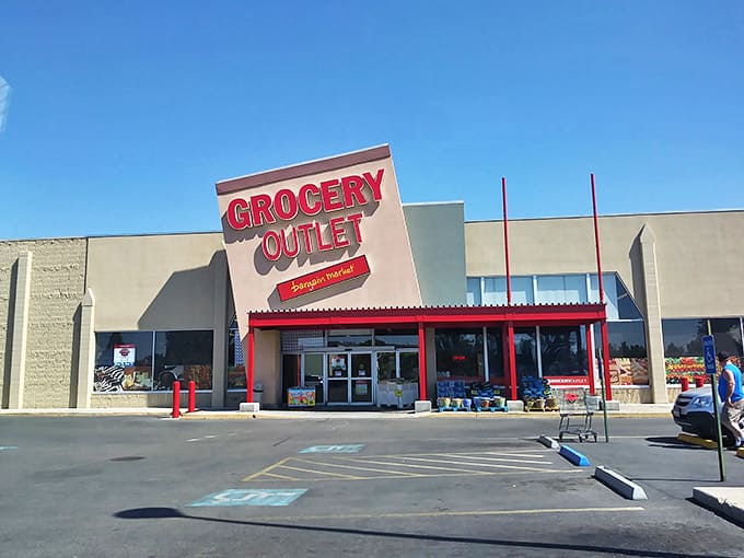 Where shopping carts and savings dreams converge. The unassuming exterior hides a wonderland of discounts that keeps Idaho families coming back week after week.