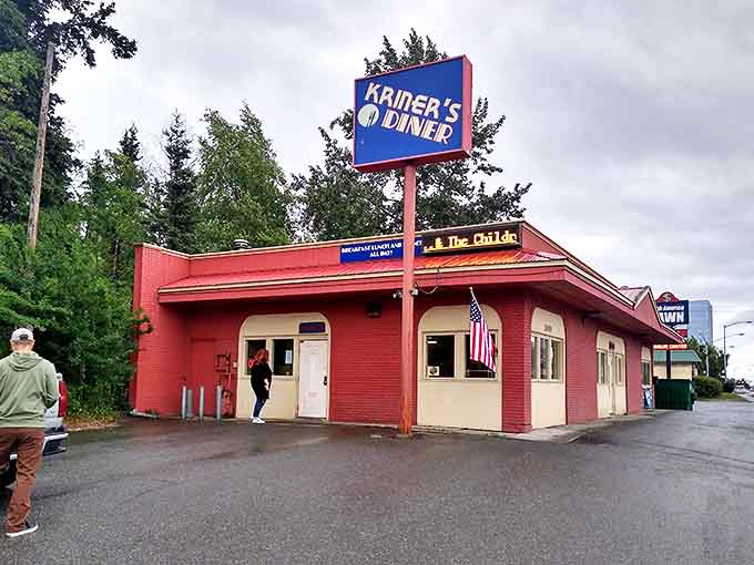 The humble brick exterior might not scream "culinary destination," but locals know this unassuming building houses pancake perfection worth lining up for.