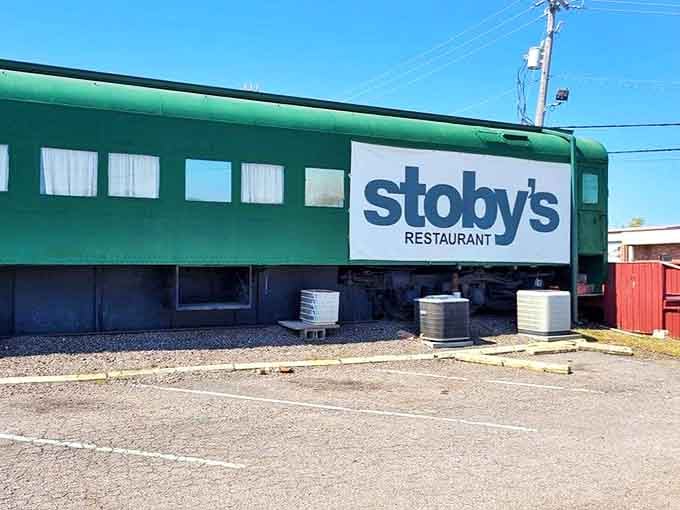 The unmistakable green facade of Stoby's has become an Arkansas landmark, promising delicious refuge from highway monotony and fast-food mediocrity.