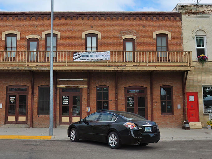 Main Street Montana at its finest&mdash;where parking is plentiful and everyone knows which pickup belongs to whom.