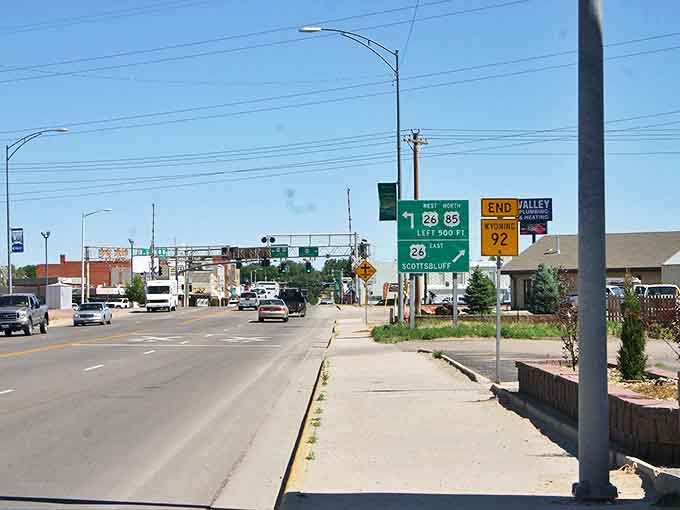 Highway 26 stretches into Torrington like an invitation, promising small-town charm without the small-town boredom. Those wide-open Wyoming skies are just the beginning.