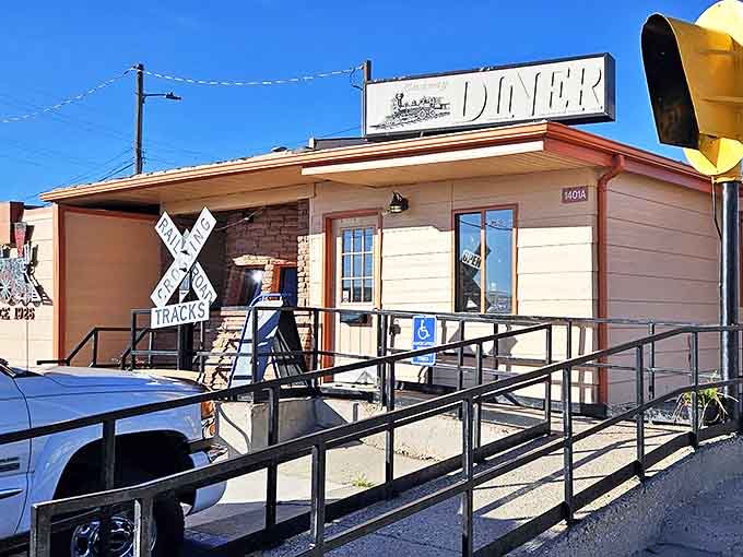 The historic Luxury Diner's exterior might not scream "luxury," but this converted trolley car promises the kind of authentic experience money can't manufacture.