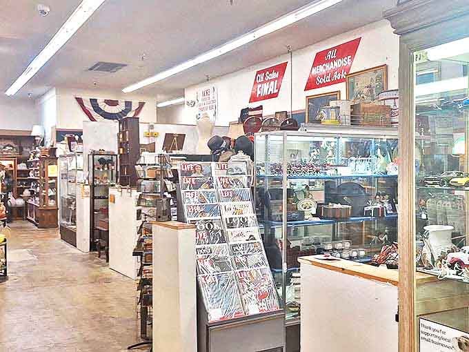 Step into this treasure-filled labyrinth where every aisle promises discovery and every corner holds someone's forgotten heirloom waiting for its second chance at love.