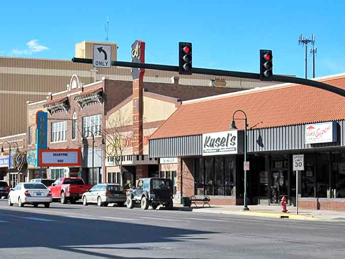 Downtown Riverton's historic buildings aren't trying to impress anyone, which is precisely why they do. Authentic small-town charm without the tourist markup.