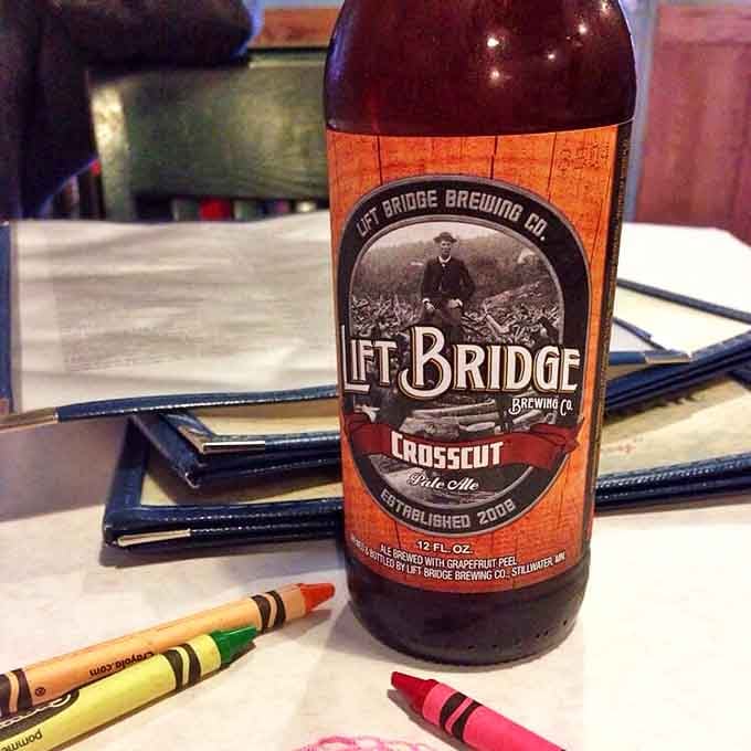 Local craft beer that pairs perfectly with pizza. Because sometimes adulting has its privileges, and one of them is Lift Bridge with your slice.
