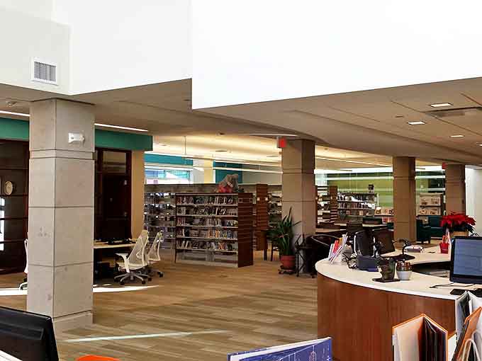 The Ashland Public Library offers literary treasures in a modern setting, proving that the best download speeds are still measured in pages per hour.