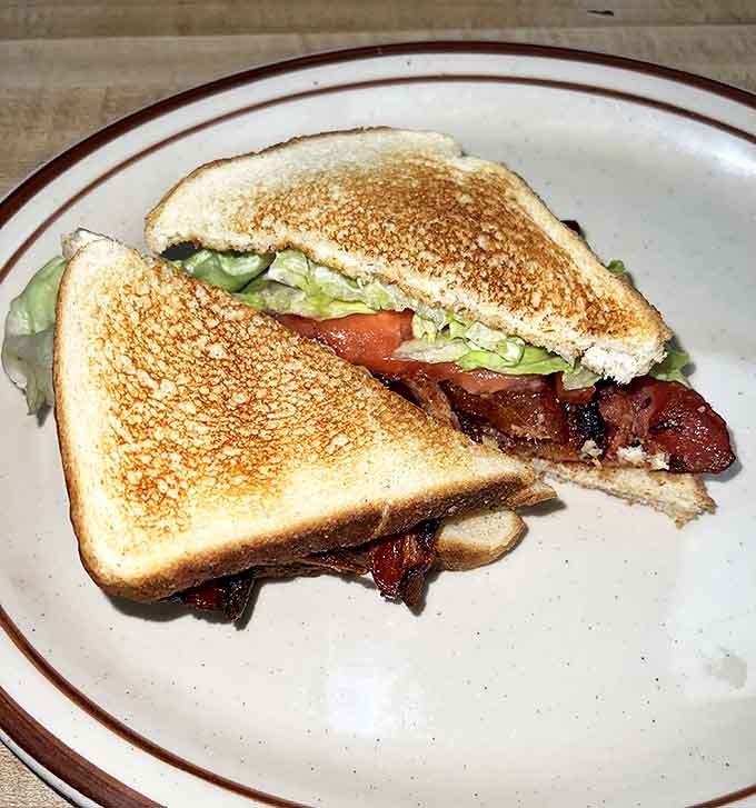 A proper BLT isn't rocket science, but it is sacred geometry – the perfect ratio of bacon crispness to lettuce crunch to tomato juiciness.