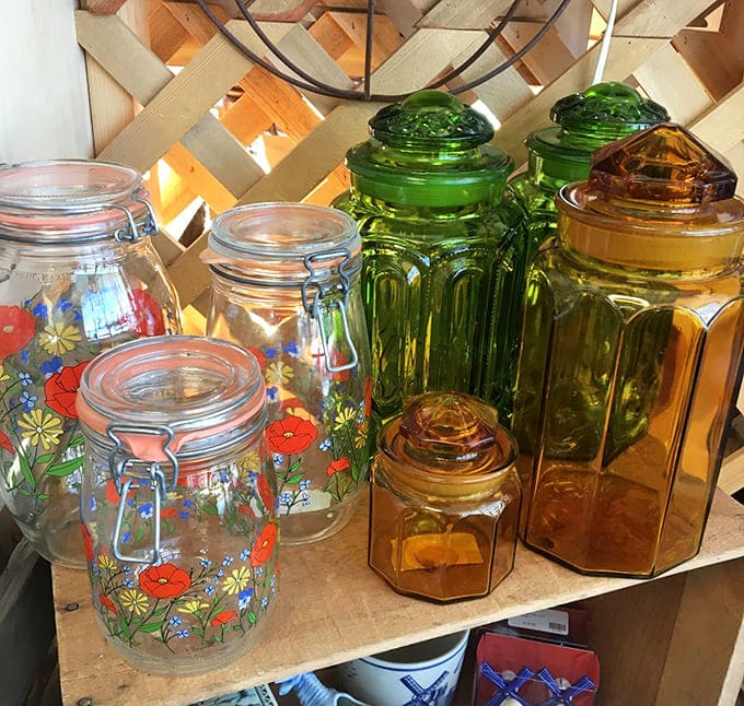 These aren't just storage containers&mdash;they're colorful time capsules. That floral jar could make even your boring breakfast cereal feel special.