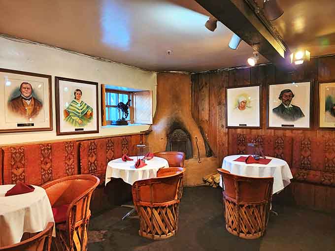 This intimate dining room with its historical portraits feels like you're eating in a museum where touching&mdash;and tasting&mdash;the exhibits is highly encouraged.