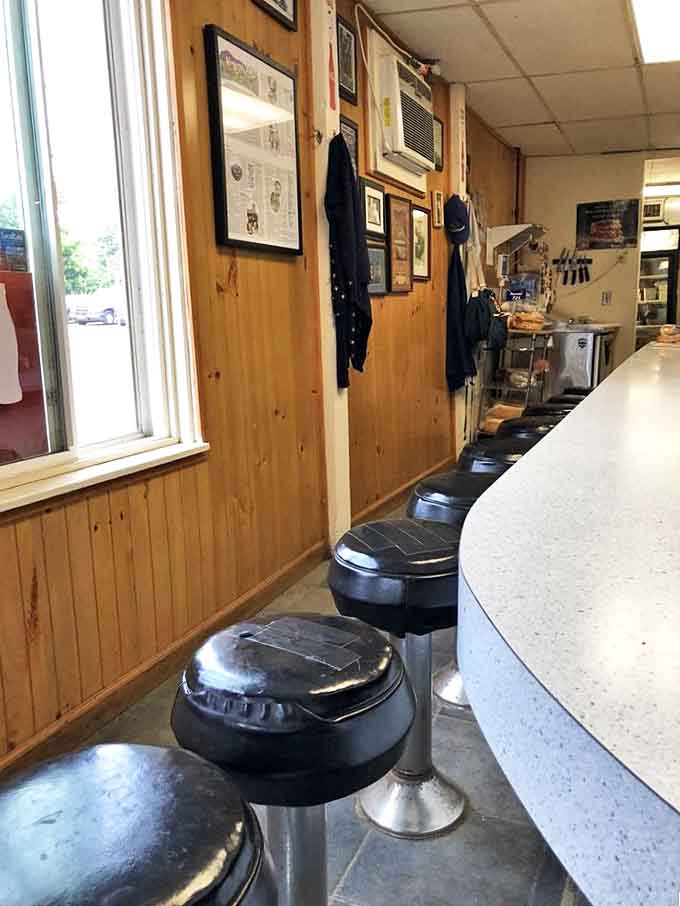 The counter stools at Handy's have heard more Vermont stories than a park bench outside the state capitol.