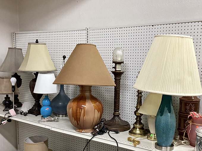 Lamp department or modern art installation? These illuminating finds range from mid-century chic to "so-ugly-it's-charming" conversation starters.
