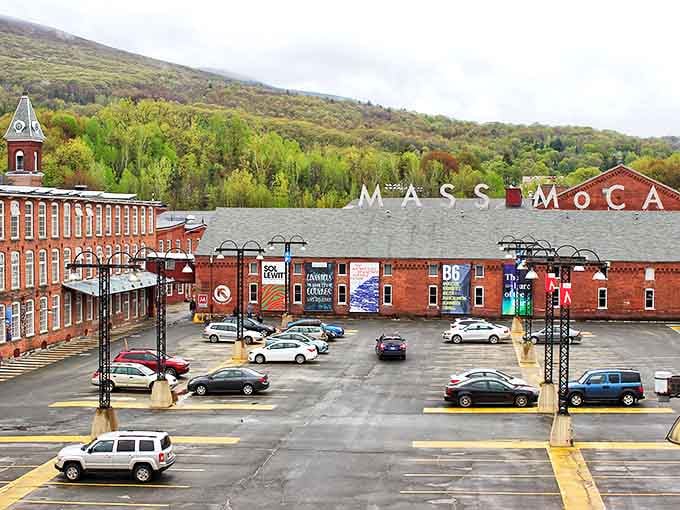MASS MoCA's sprawling former factory complex is contemporary art's playground&mdash;where industrial grit meets artistic vision under one enormous roof.