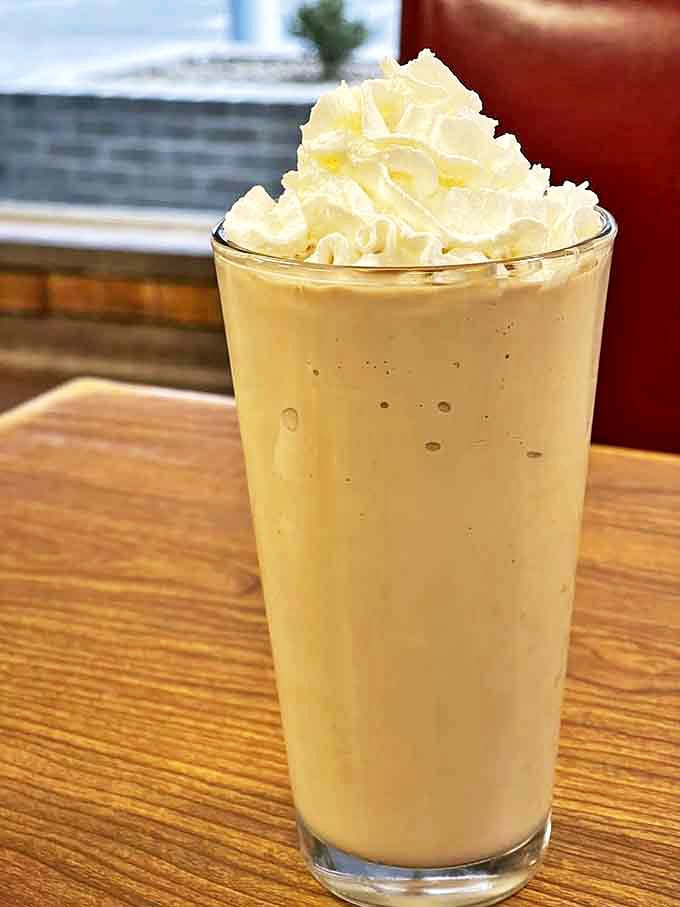 A vanilla malt so thick your straw stands at attention &ndash; this isn't a drink, it's dessert with delusions of beverage status.