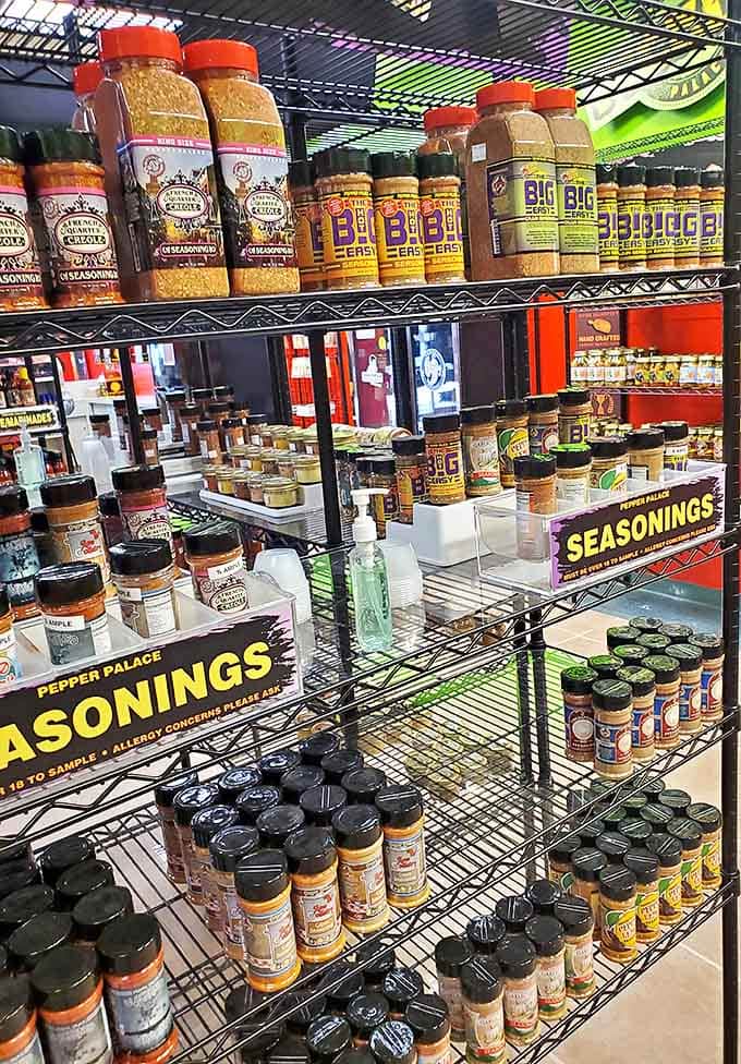 Spice racks that promise to transform your kitchen creations from "what's for dinner" to "what's your secret ingredient?" in one sprinkle.