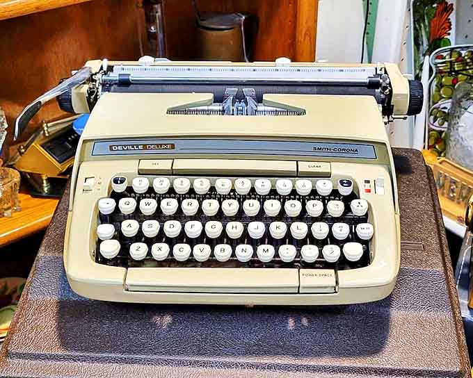 The Smith-Corona Deville Deluxe &ndash; where countless college papers, love letters, and perhaps the Great American Novel once came to life.