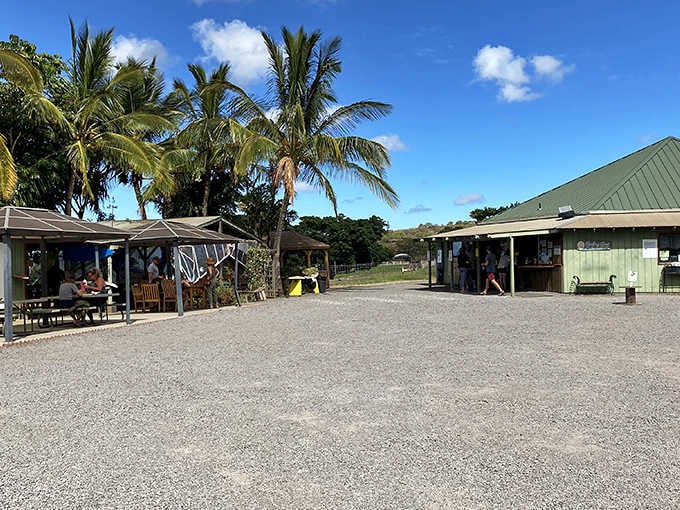 Surfing Goat Dairy's rustic marketplace offers a taste of upcountry farm life, complete with palm trees swaying in the island breeze.