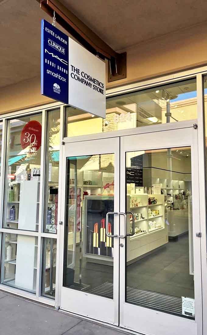 The Cosmetics Company Store showcases luxury beauty brands at prices that might actually leave room in your budget for the products to put in those fancy containers.