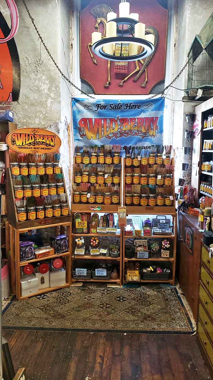 Scents to transport you! This incense display isn't just selling fragrances&mdash;it's offering portals to memories you didn't even know you had.