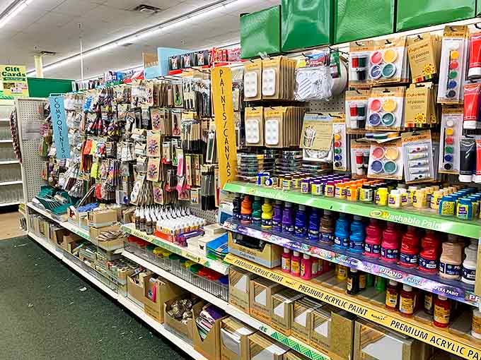 The artist's arsenal: where creative dreams meet practical budgets, proving masterpieces don't require masterful spending.