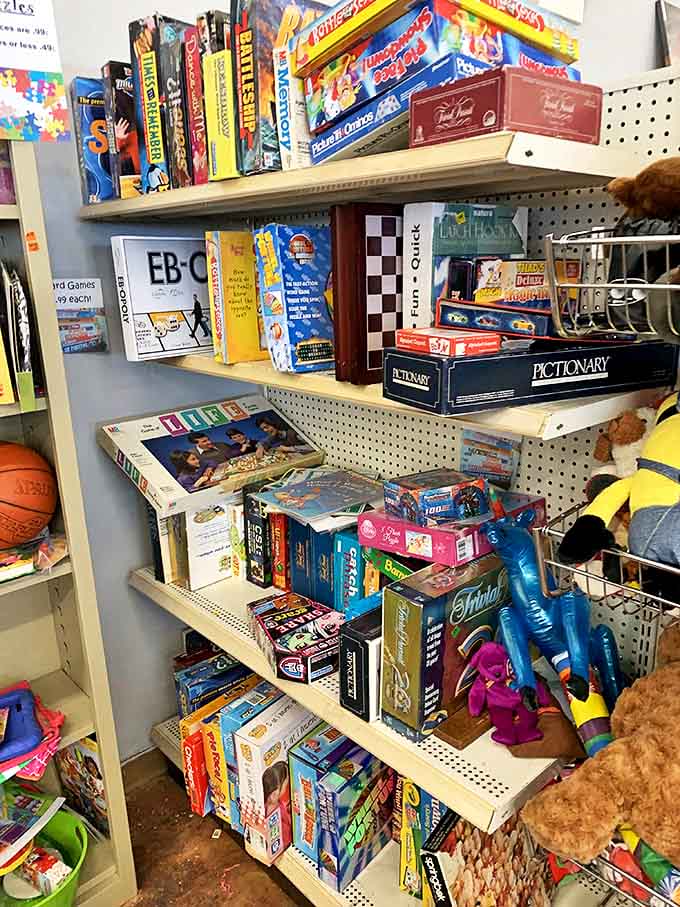 Board game heaven for rainy day enthusiasts! From Pictionary to Trivial Pursuit, these boxes contain hours of screen-free entertainment and potential family feuds.
