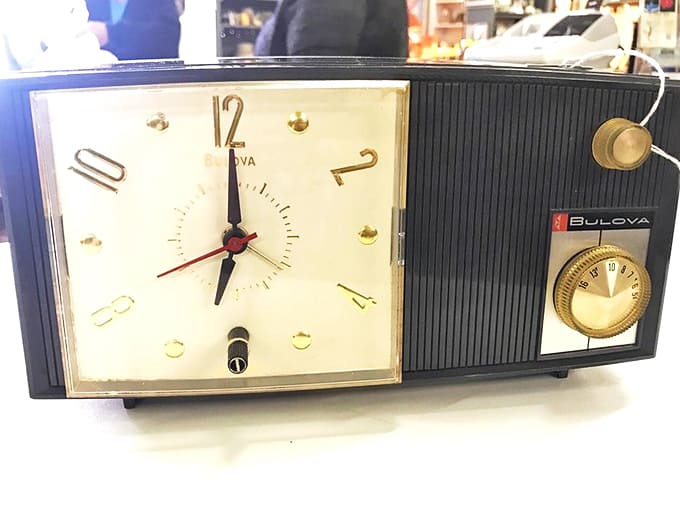 This vintage Bulova clock radio doesn't just tell time&mdash;it tells stories of late-night radio shows and morning alarm struggles.