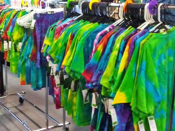 Tie-dye heaven for the eternally groovy. These vibrant shirts transport you straight back to Woodstock, or at least your college dorm room circa 1992.