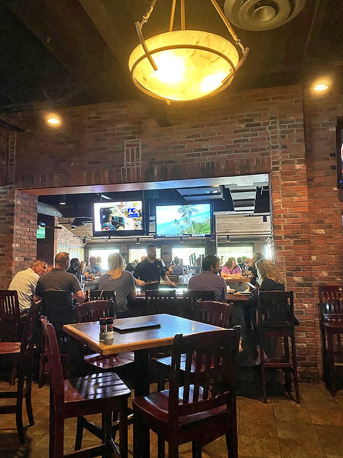 Where locals gather to break bread and share stories. The warm lighting transforms an ordinary evening into something worth remembering.