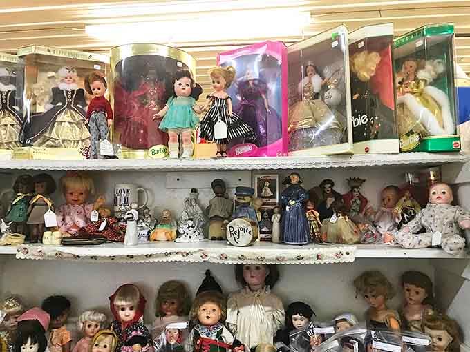 Dolls with stories to tell and possibly souls to steal. The perfect collection for delighting grandchildren or terrifying houseguests.
