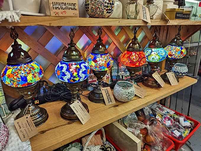 These aren't just lamps—they're portable sunsets! Handcrafted mosaic glass throws rainbows across rooms and transforms ordinary spaces into exotic escapes.