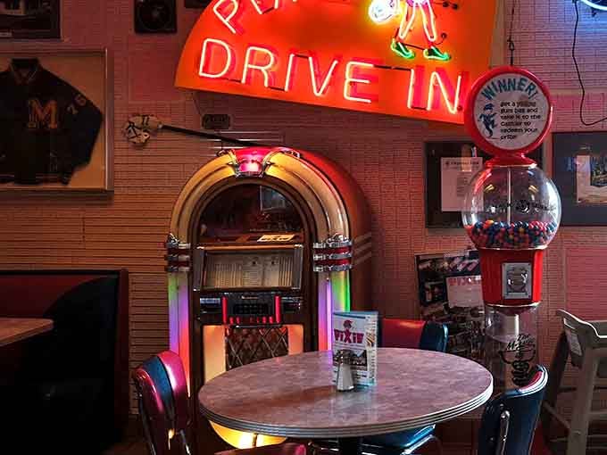 The jukebox still works, the neon still glows, and the tables still wobble just enough to remind you that perfection is overrated.