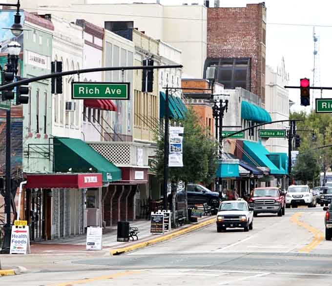 Rich Avenue's colorful awnings and historic storefronts create DeLand's picture-perfect main street, where small-town America is alive and thriving.