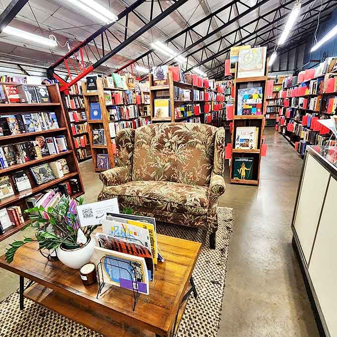 This floral loveseat isn't just furniture&mdash;it's an invitation to sink in and lose track of time between the pages of your latest discovery.