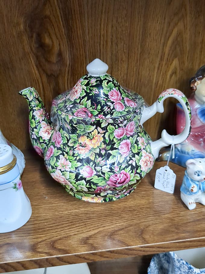 This floral teapot doesn't just hold tea&mdash;it holds ceremonies, conversations, and the comfort that comes from a perfectly steeped Earl Grey.