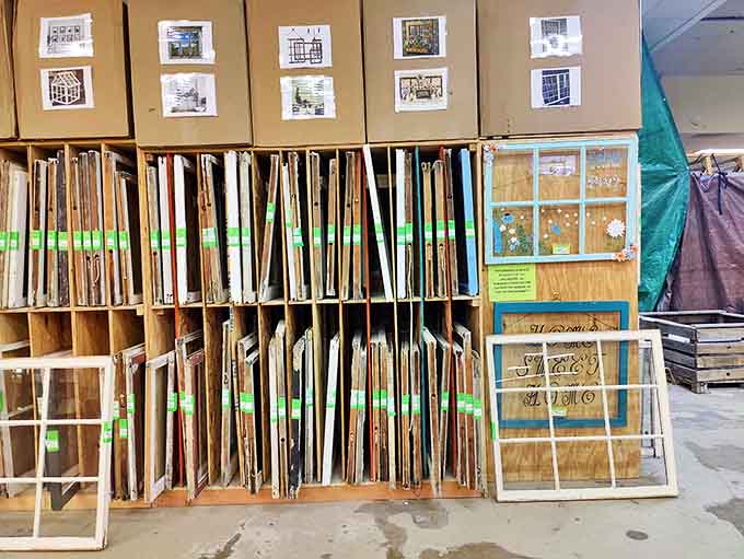 Window shopping takes on new meaning when actual windows are what you're shopping for&mdash;each pane a portal to creative upcycling projects or actual home improvement.