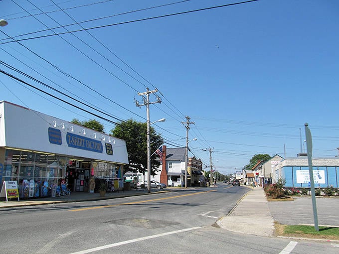 Chincoteague's charming main street welcomes visitors with local shops, island hospitality, and that relaxed coastal atmosphere you've been craving.