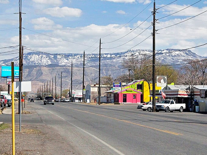 Clifton's main drag might not win beauty contests, but its mountain views will steal your heart.