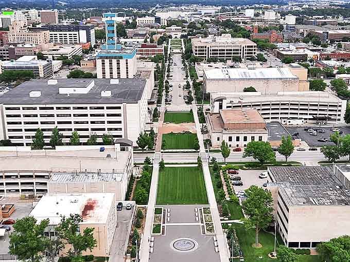 From this bird's eye view, Lincoln reveals itself as a city where culture and affordability coexist in surprising harmony.