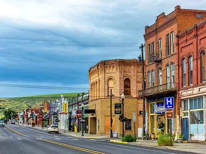 Pomeroy's historic downtown stands proud with brick buildings that have watched generations of neighbors greet each other daily.