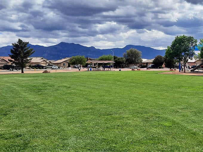 Sierra Vista's mountain backdrop creates a stunning setting for affordable retirement, with green parks and family-friendly neighborhoods.