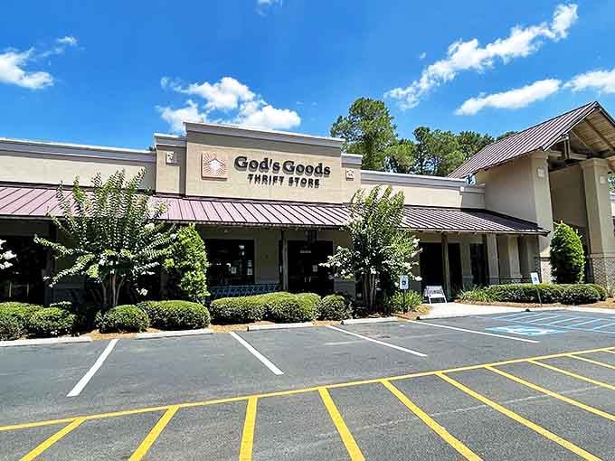 God's Goods Thrift Store combines faith-based mission with fantastic bargains in this welcoming Lowcountry shopping destination.