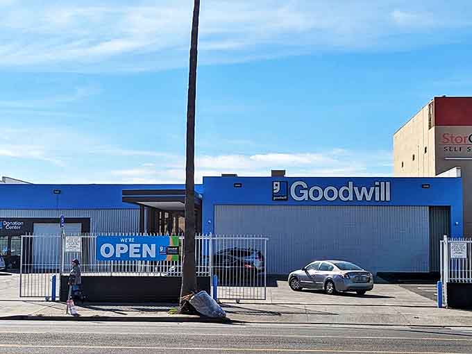 Behind that chain-link fence lies a wonderland of pre-loved treasures waiting for their second chance.