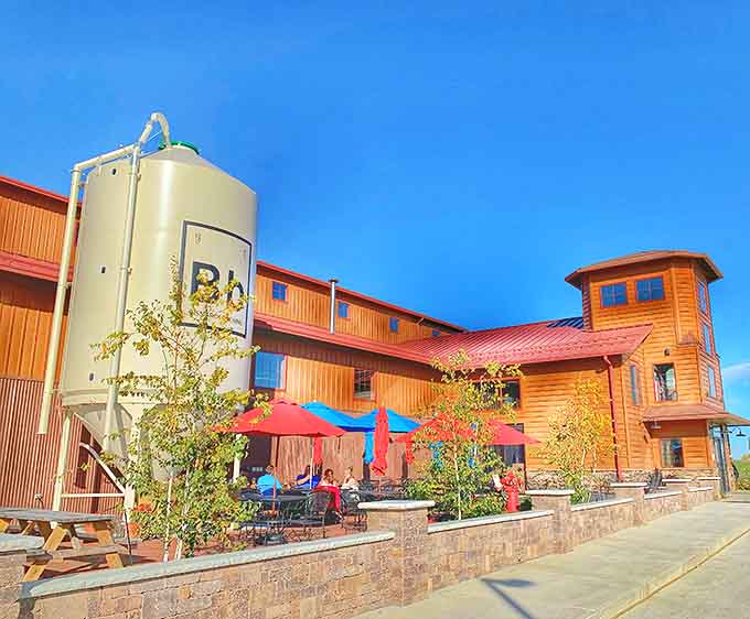 Bismarck Brewing combines rustic charm with craft beer innovation, creating a gathering space that feels both contemporary and timeless.