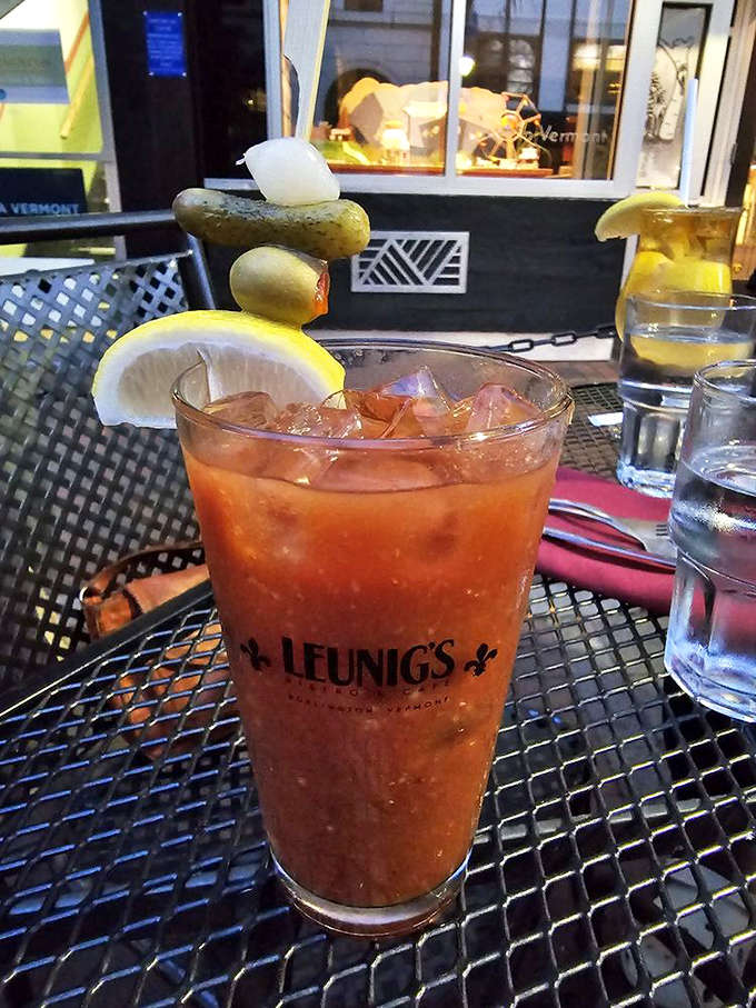 This isn't just a Bloody Mary; it's a liquid brunch accessorized better than most people on a Saturday morning.