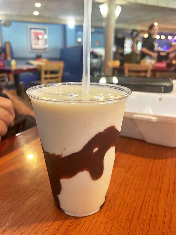 This chocolate-swirled bushwacker isn't just a drink, it's dessert with benefits &ndash; the Gulf Coast's answer to the adult milkshake.
