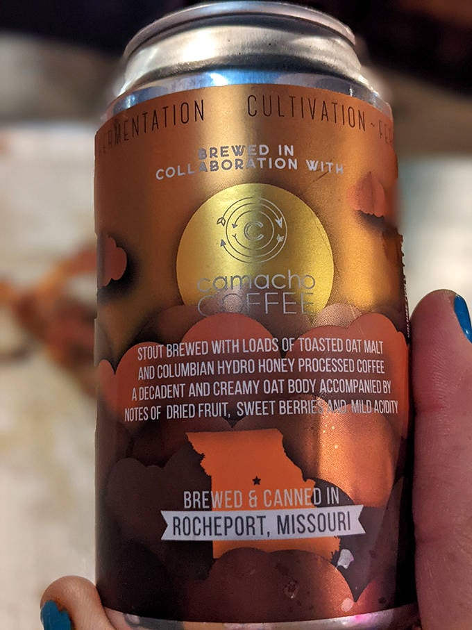 Local collaboration in liquid form—a Missouri-brewed stout that proves great food deserves equally thoughtful beverage companions.
