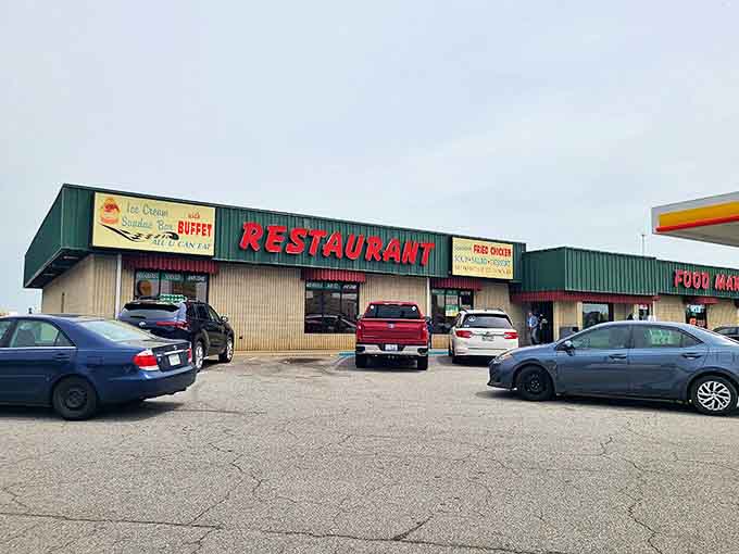 This unassuming strip mall restaurant promises the universal comfort of a Sunday buffet &ndash; where calories don't count if you're with family.