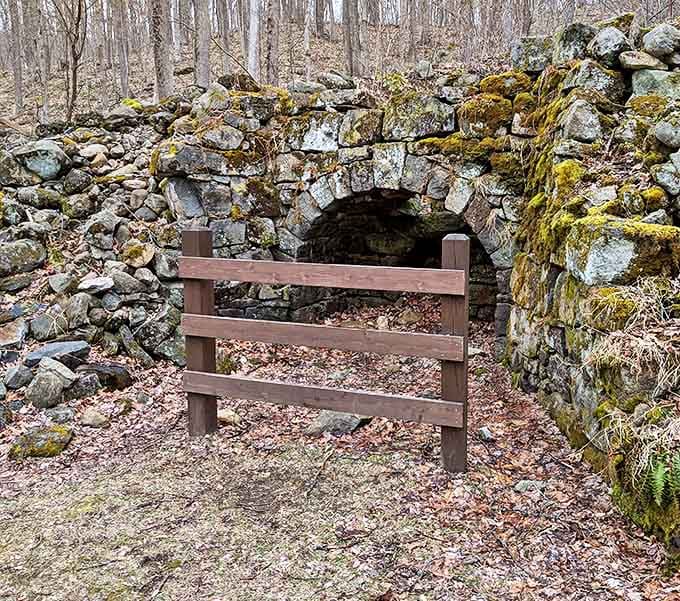 This moss-covered stone arch isn't just historic&mdash;it's practically a portal to the past. The Morris Canal's legacy stands strong despite nature's persistent redecorating efforts.