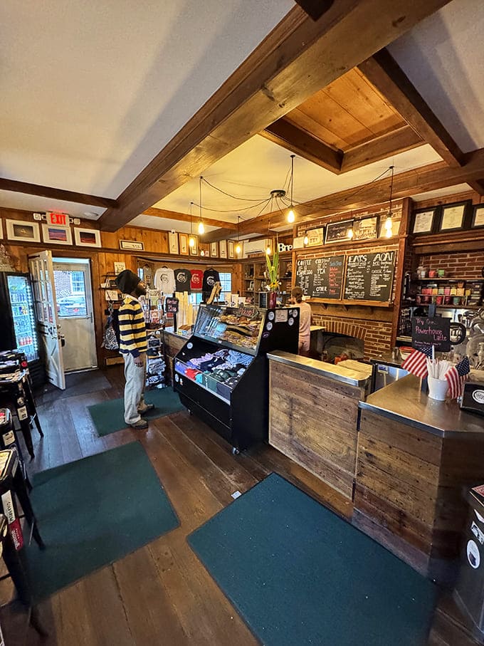 Where the magic happens&mdash;exposed beams, brick walls, and a display case of temptations that make decision-making the hardest part of your day.